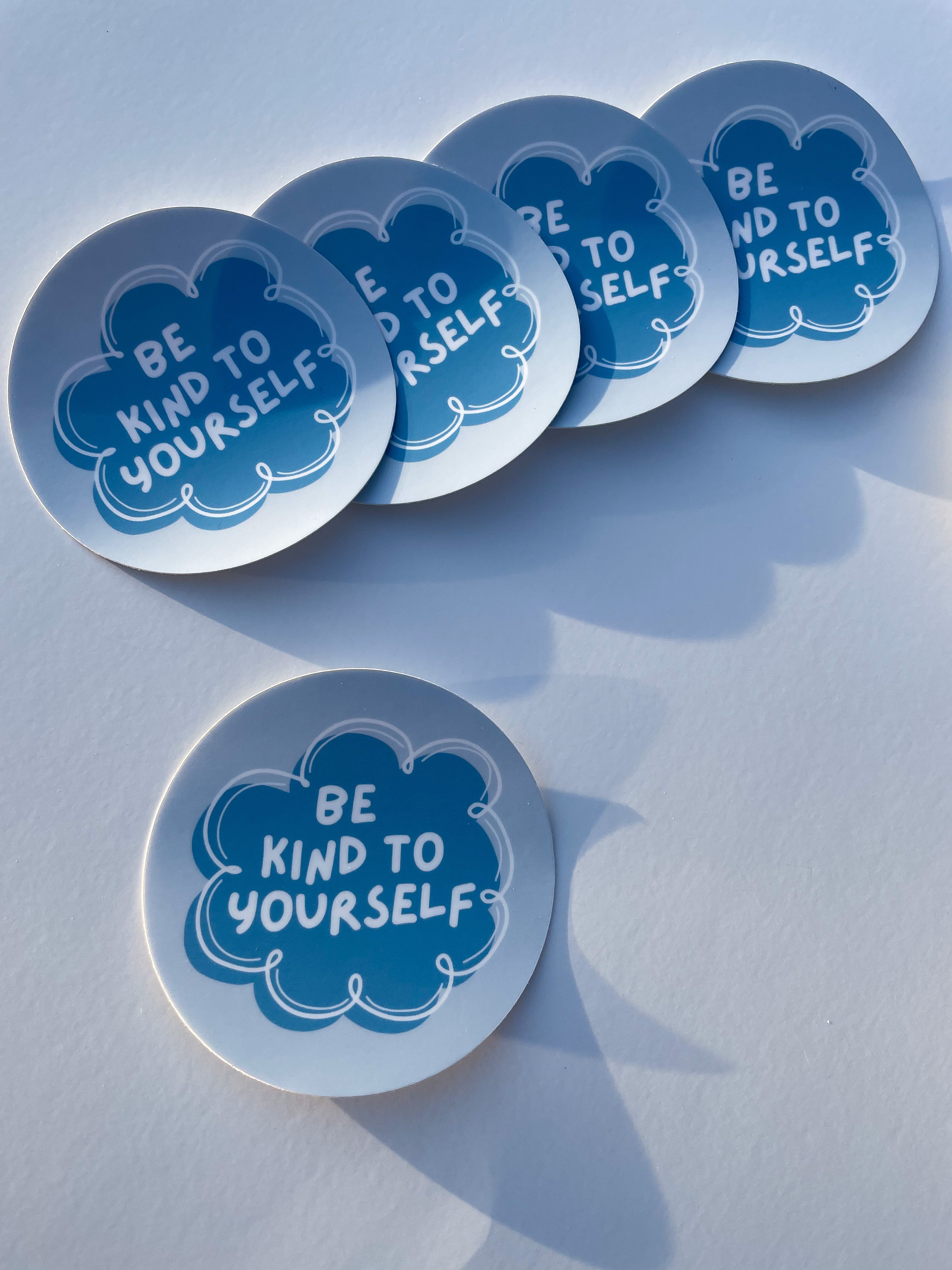 Be Kind to Yourself Sticker – carefreemindco